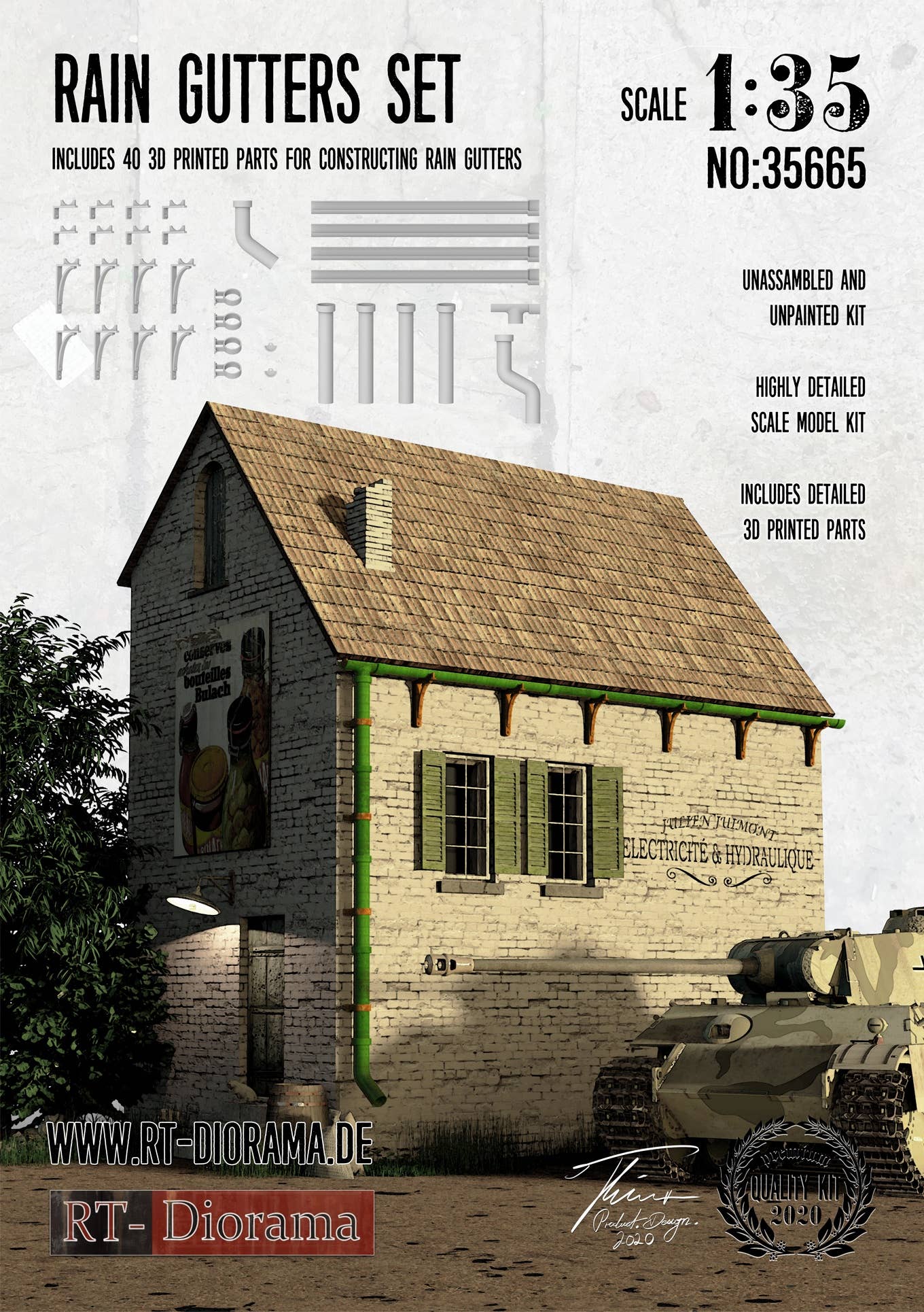 Rain Gutters Set | HLJ.com