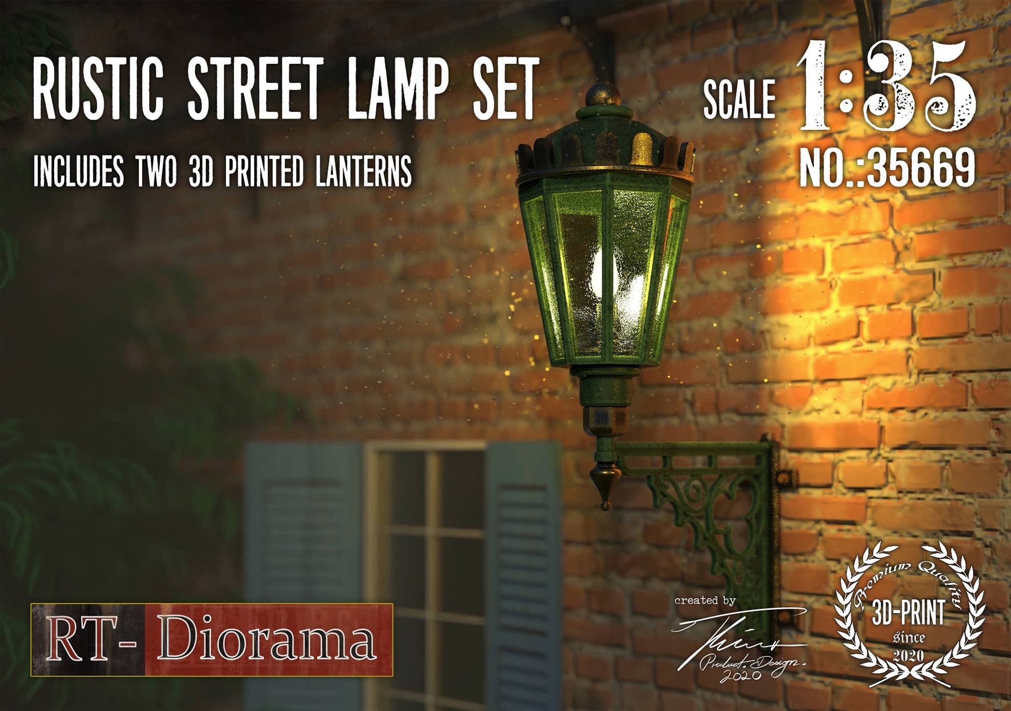Rustic Street Lamp Set | HLJ.com