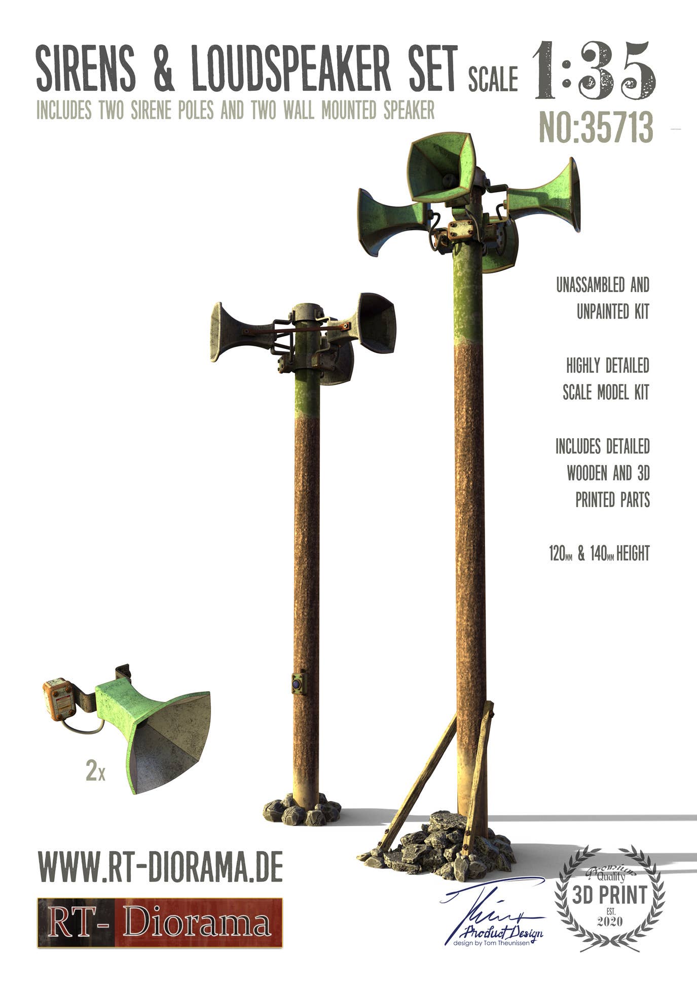 Sirens & Loudspeaker Set | HLJ.com