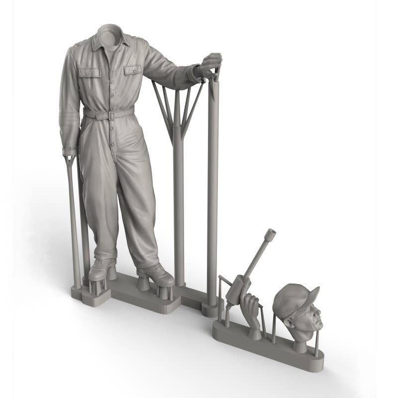 U.S. mechanic 3D printed | HLJ.com