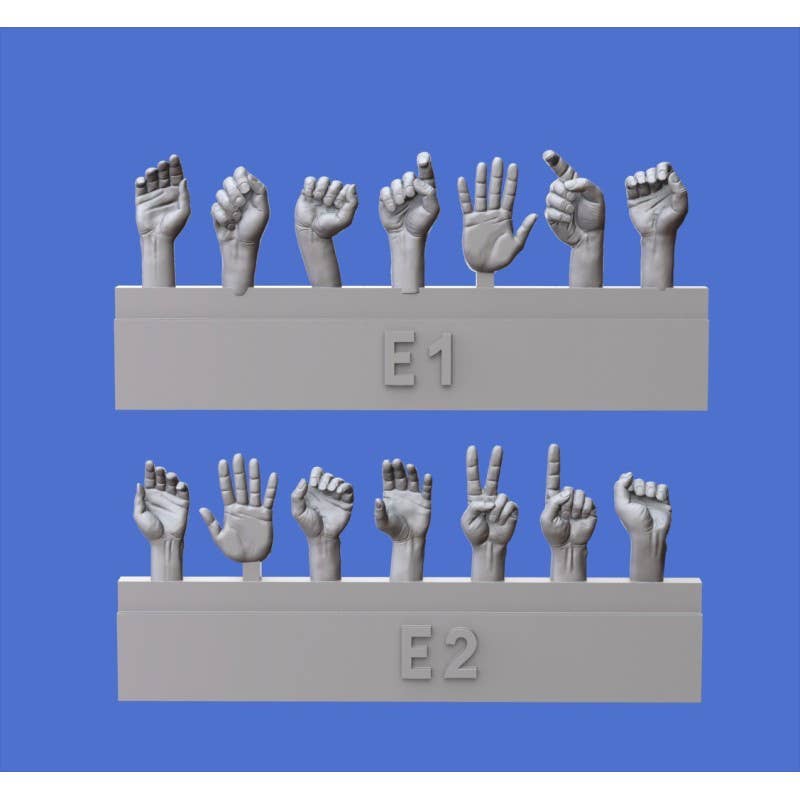 Assorted hands set No.5 | HLJ.com