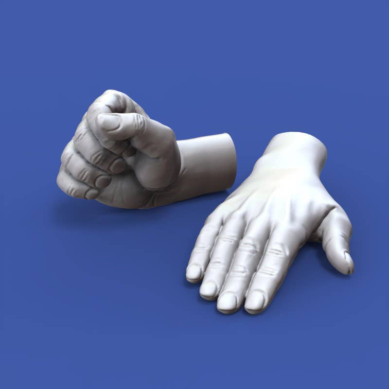 Assorted hands set No. 1 | HLJ.com