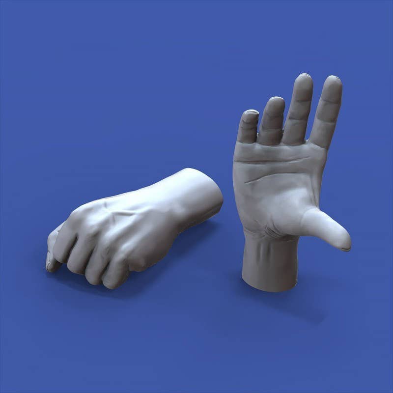 Assorted hands set No. 2 | HLJ.com