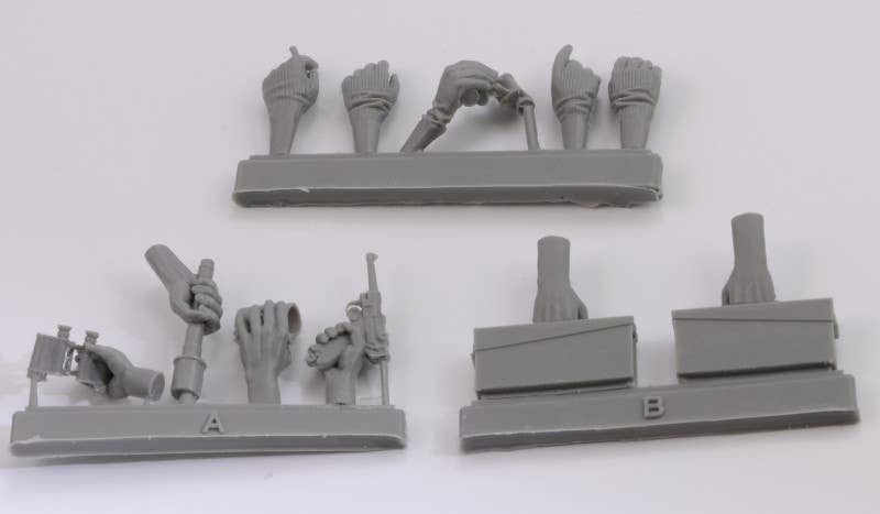 Assorted german hands set -WWII | HLJ.com
