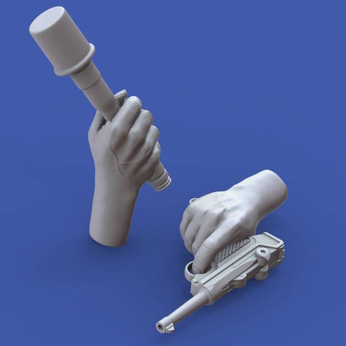 Assorted german hands set -WWII | HLJ.com