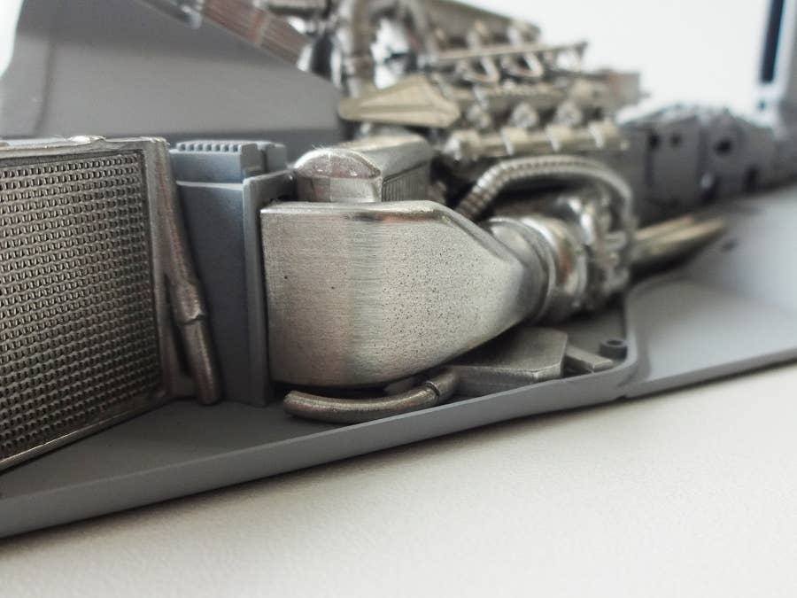 McLaren MP4/4 Engine Parts Set (Side Intake Type) (for Tamiya) | HLJ.com