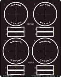 Gr.C-car Tyre template-B (-1989) (for D) | HLJ.com