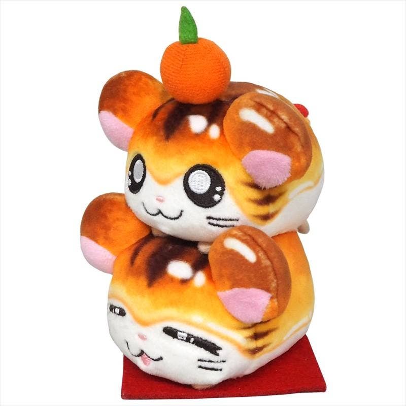 Tottoko Hamtaro: Zodiac Hamtaro Toraham Mitarashi Kagami Mochi | HLJ.com