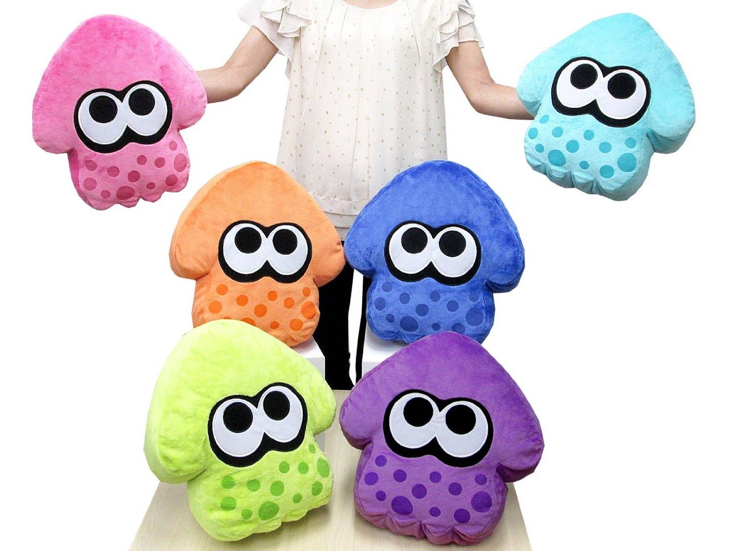 Splatoon Squid Cushion Orange | HLJ.com
