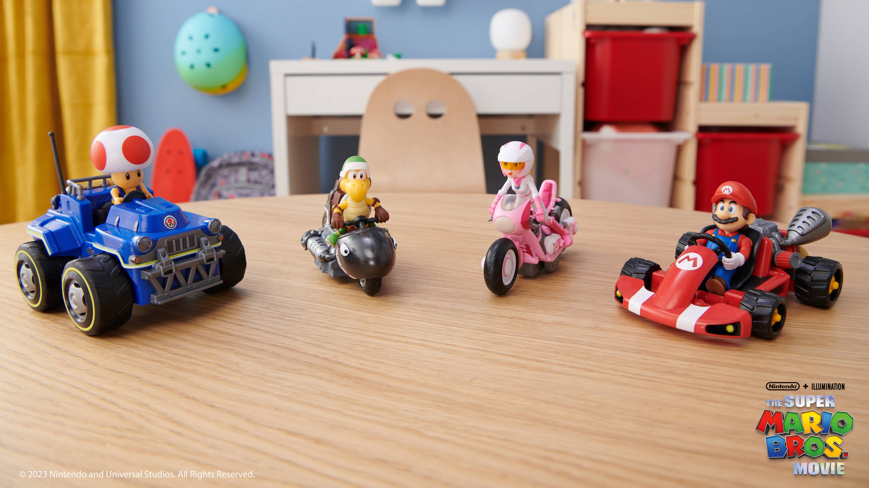 The Super Mario Bros. Movie: TSM-17 Pull Back Cart Peach | HLJ.com