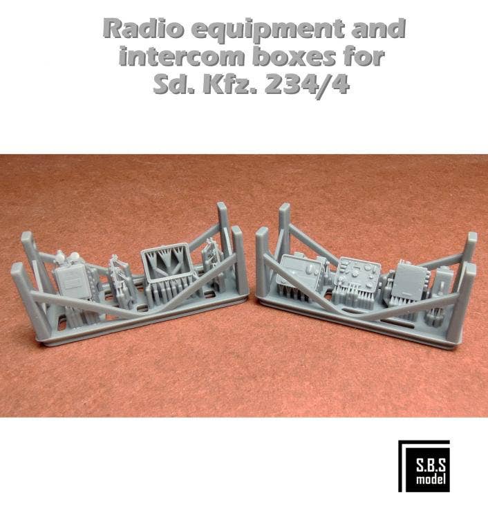 Radio Equipment and intercom boxes for Sd.Kfz 234/4 | HLJ.com