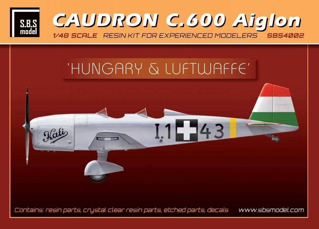 Caudron C.600 Aiglon "Hungary & Luftwaffe" Full Kit | HLJ.com