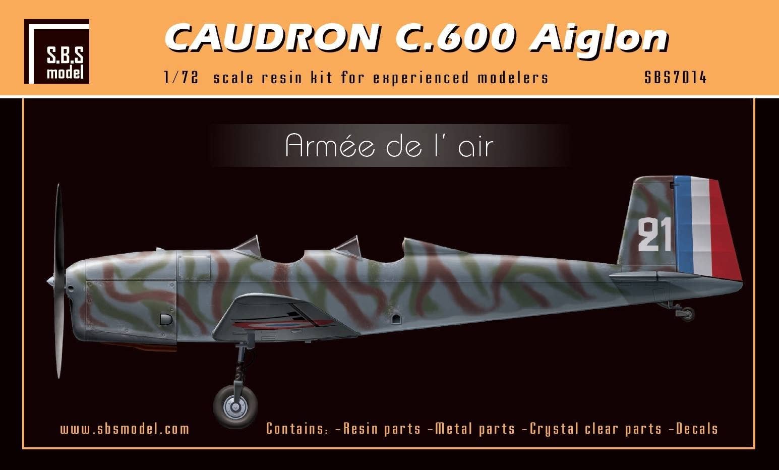 Caudron C.600 Aiglon "Armee de l'Air" | HLJ.com
