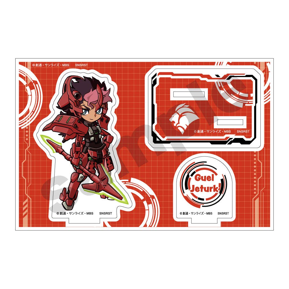 Mobile Suit Gundam The Witch From Mercury: Mecha Gurumi Acrylic Stand ...