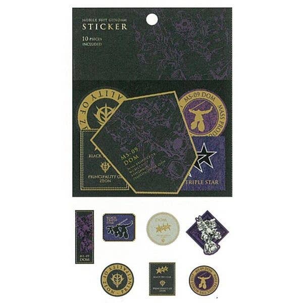Gundam Stationery VI Sticker MS-09 (Dom) | HLJ.com