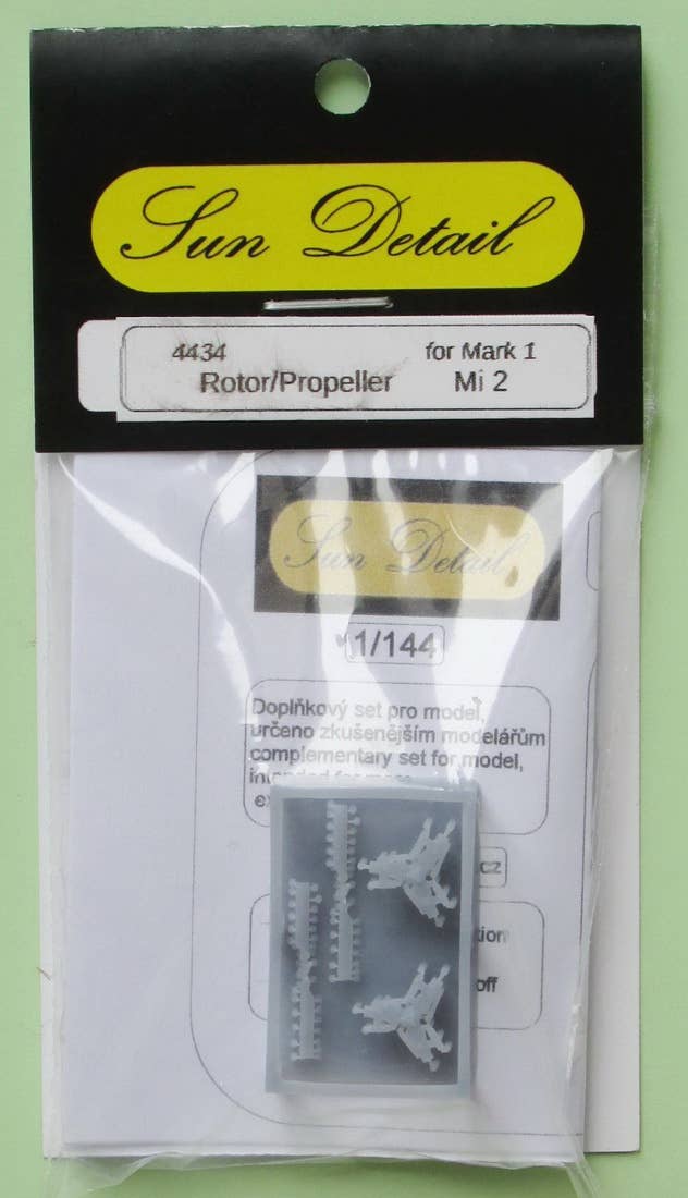 Mi-2 main rotor head & tail rotor, for MKM | HLJ.com