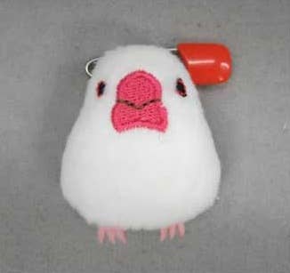 Stuffed Toy Badge Java Sparrow White | HLJ.com