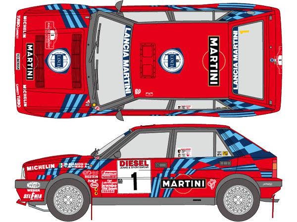 Martini Delta 16v 1989 San Remo Decal Set | HLJ.com