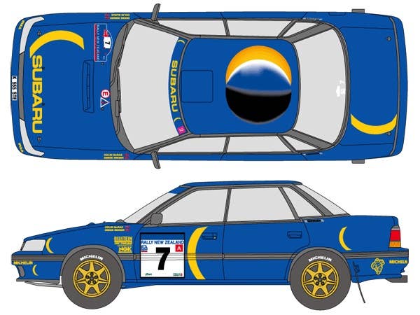 555 Legacy 1993 New Zealand Decal Set (for Hasegawa) | HLJ.com