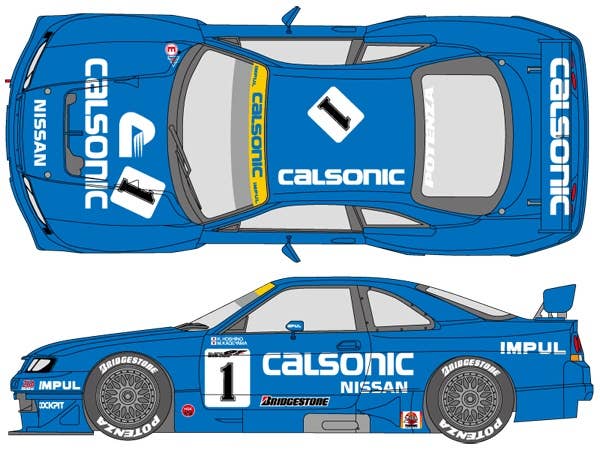 Calsonic GT-R R33 1996 Decal Set for Tamiya | HLJ.com