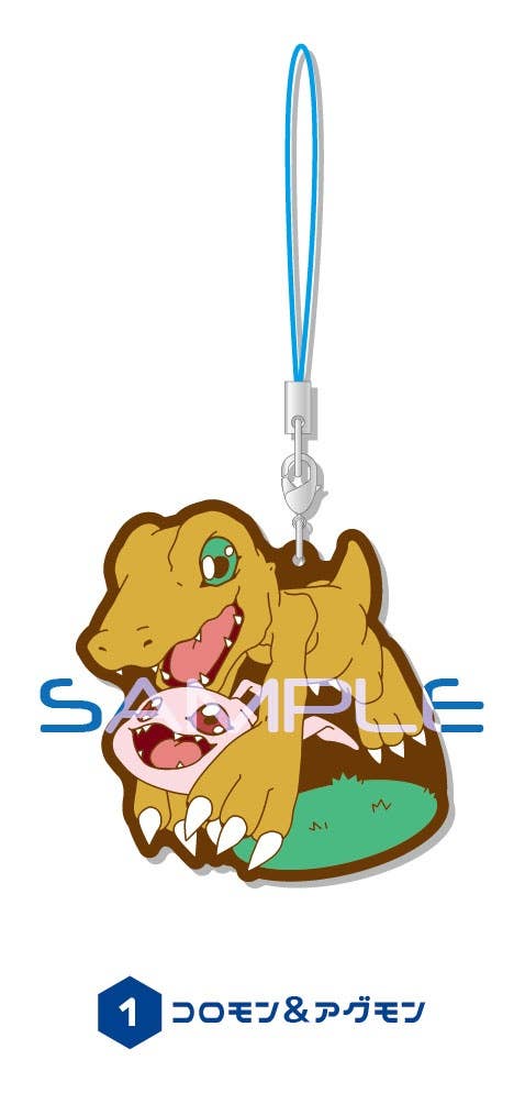 Digimon Series Rubber Strap Collection: 1Box (6pcs) | HLJ.com