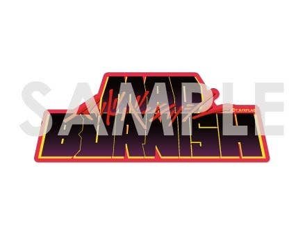 Promare: Die-cut Sticker 8. Mad Burnish Font | HLJ.com
