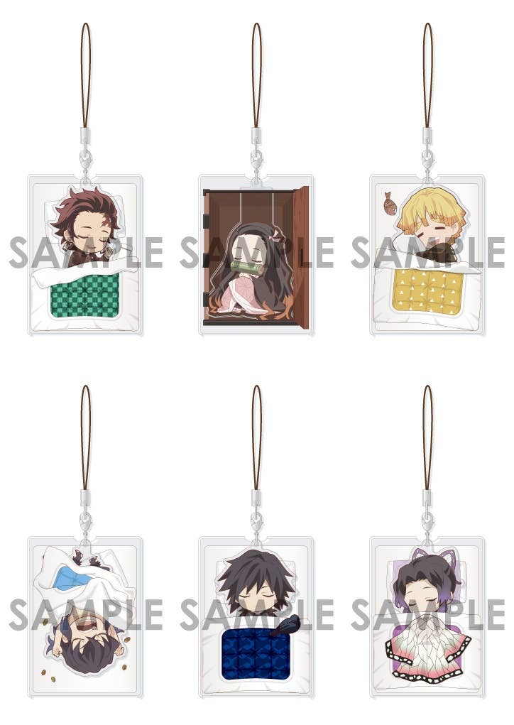 Demon Slayer: Kimetsu no Yaiba: Good Night Acrylic Strap Vol.1: 1Box ...