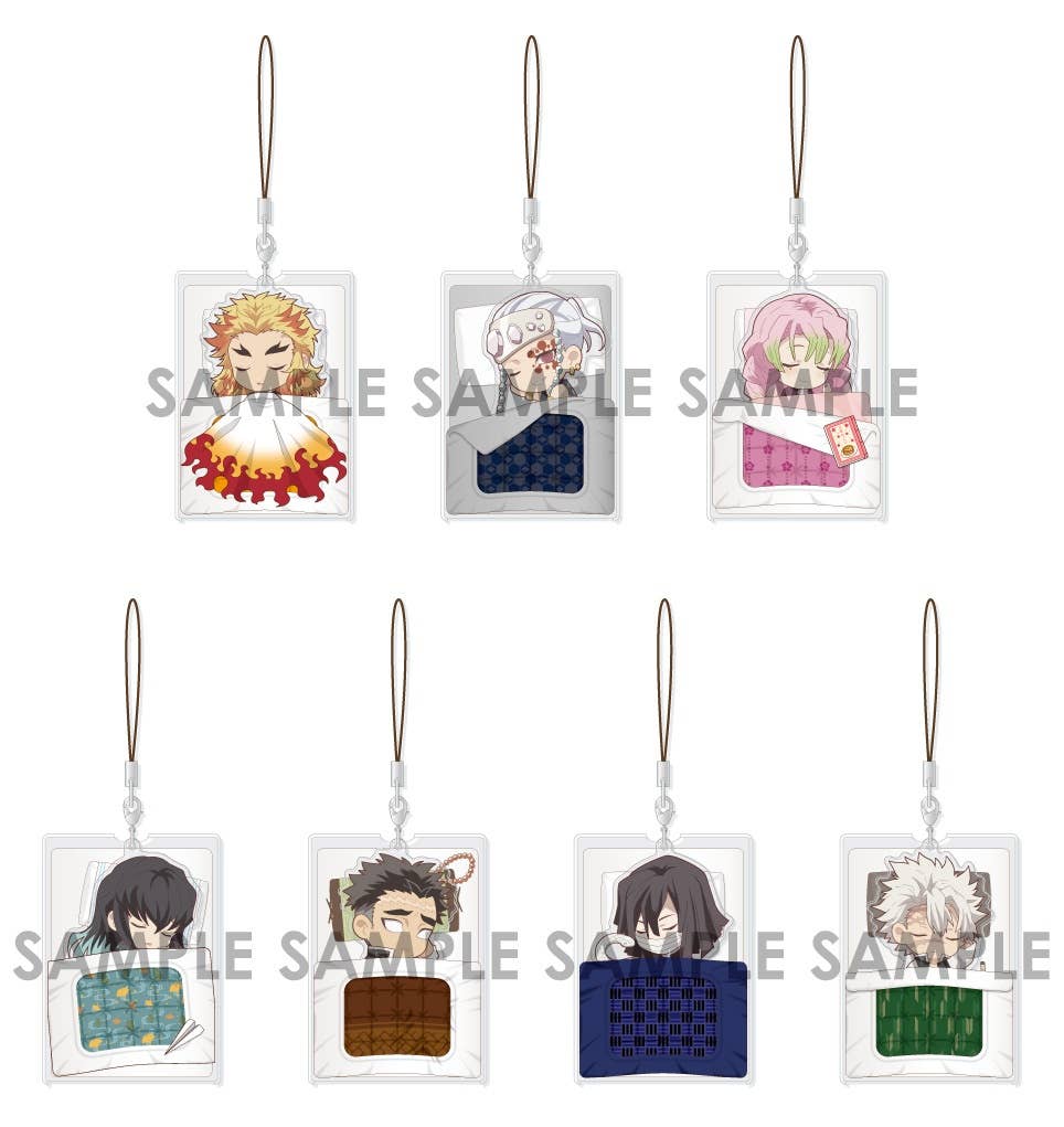 Demon Slayer: Kimetsu no Yaiba: Good Night Acrylic Strap Vol.2: 1Box ...