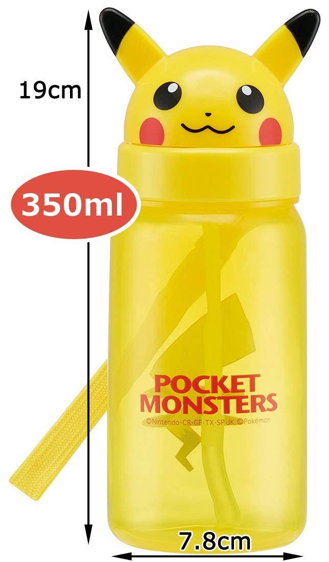 Pokemon Pikachu Die-cut Straw Type Bottle | HLJ.com