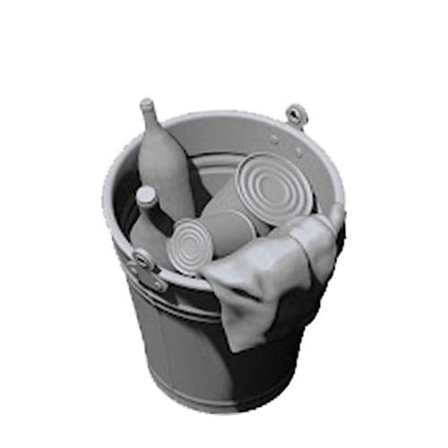 WW.II German Military Bucket Set (3D Printer) | HLJ.com