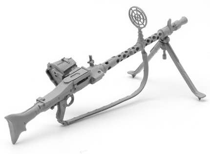 WWII Germany MG34 Machine Gun with Anti-aircraft Sighting Ring | HLJ.com