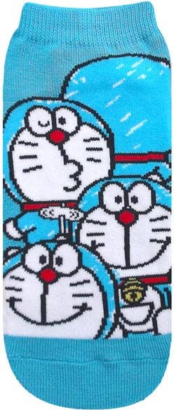 Socks: I'm Doraemon Dense Pattern Blue Ladies' 22-24cm | HLJ.com