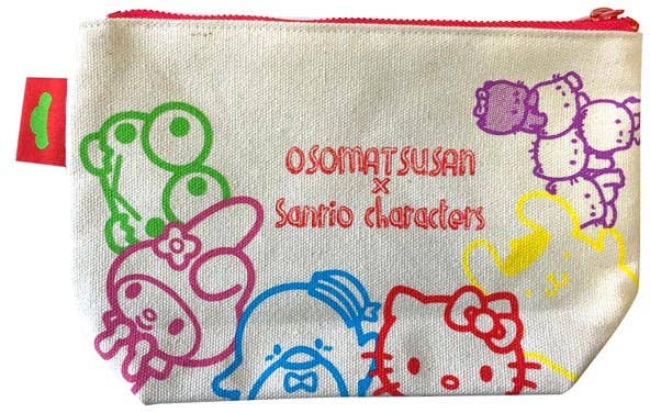 Goody Pouch Osomatsu-san x Sanrio Characters Gathering | HLJ.com