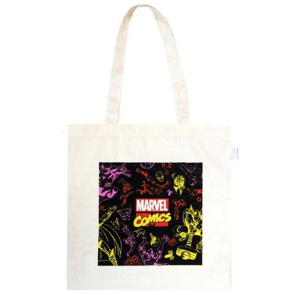 Marvel Eco Marked Cotton Bag Marvel Logo | HLJ.com
