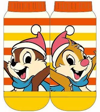 Chip & Dale Border Mokkomoko Socks Ladies 23-25cm | HLJ.com