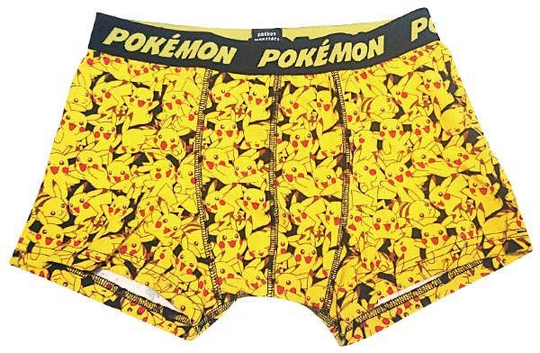 Boxer Briefs: Pokemon Pikachu Dense Pattern Size: L | HLJ.com