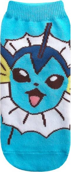 Socks: Pokemon Vaporeon Light Blue Ladies' 22-24cm | HLJ.com