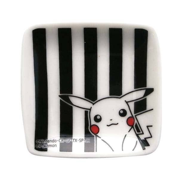Pokemon Square Small Dish Stripe Black | HLJ.com