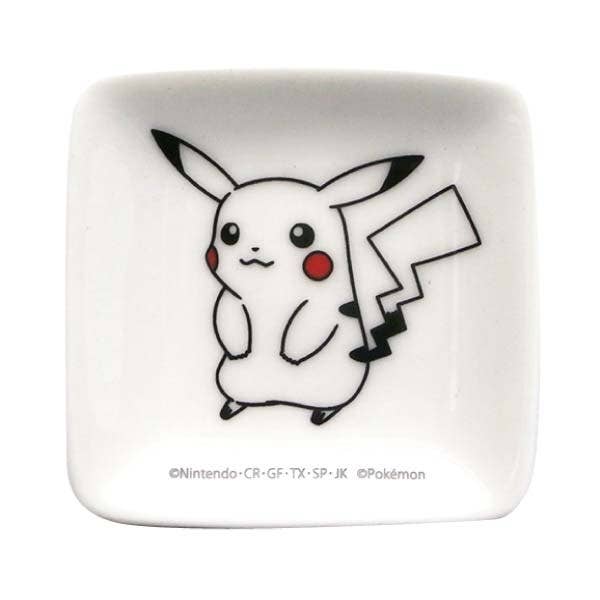 Pokemon Square Small Dish Pikachu White | HLJ.com