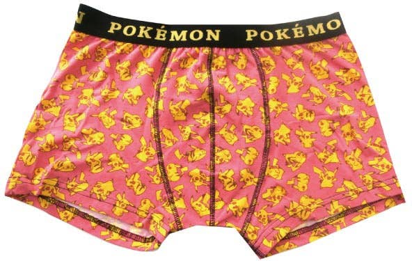 Boxer Briefs: Pokemon Pikachu Sprinkle Pattern Size: M | HLJ.com