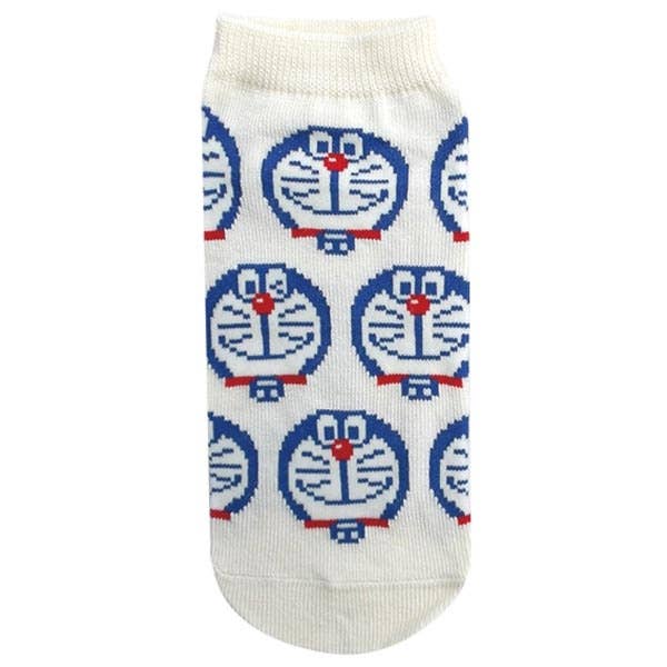 Socks: Doraemon Stitch Pattern Plenty Off-White Ladies' 22-24cm | HLJ.com