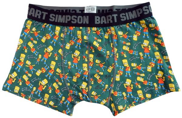 Boxer Briefs: The Simpsons Bart Size: M | HLJ.com