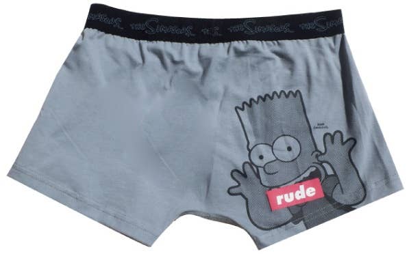 Boxer Briefs: The Simpsons Bart Up Size: M | HLJ.com
