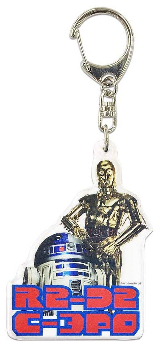 Star Wars: C-3PO & R2-D2 02 Acrylic Keychain | HLJ.com