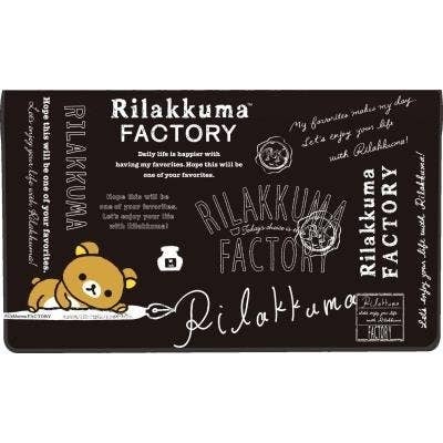 Rilakkuma Passbook Cover Rilakkuma Factory Black | HLJ.com