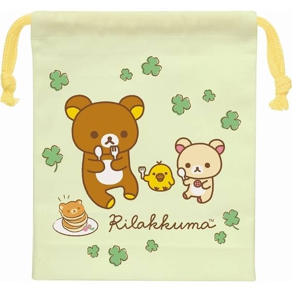 Rilakkuma: Drawstring Pouch Clover & Sweets | HLJ.com