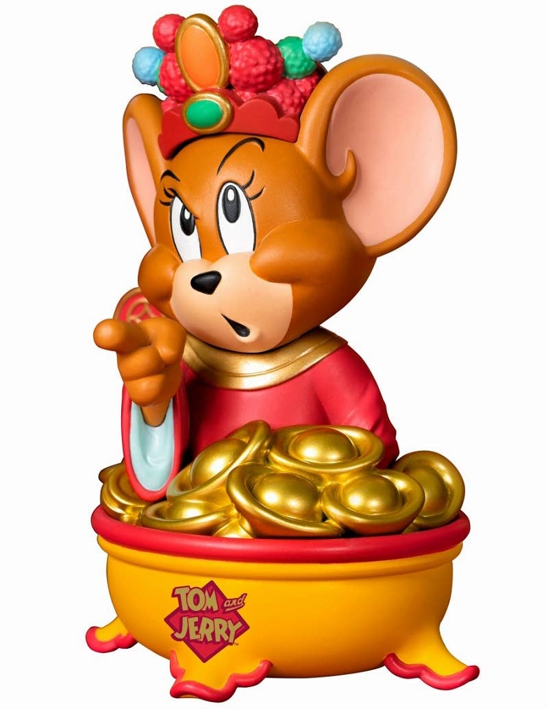 Tom and Jerry - Jerry God of Wealth Benzaiten Vinyl Figure | HLJ.com