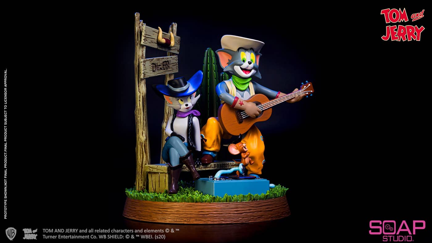 Tom and Jerry Statue Cowboy | HLJ.com