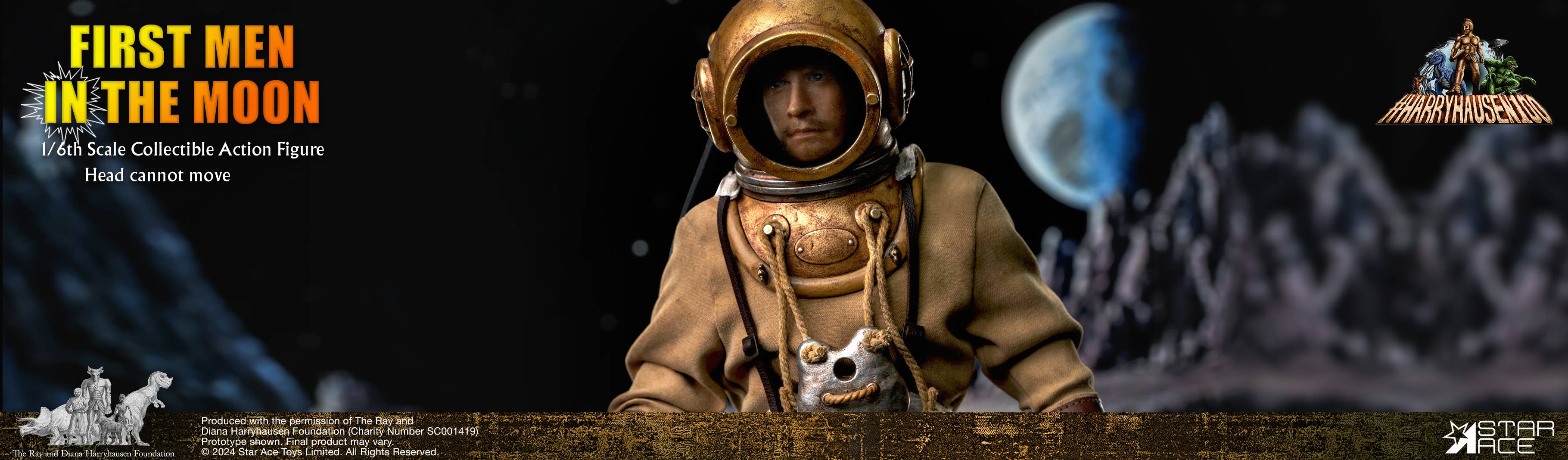 First Men in the Moon Collectible Action Figures Deluxe Ver. | HLJ.com