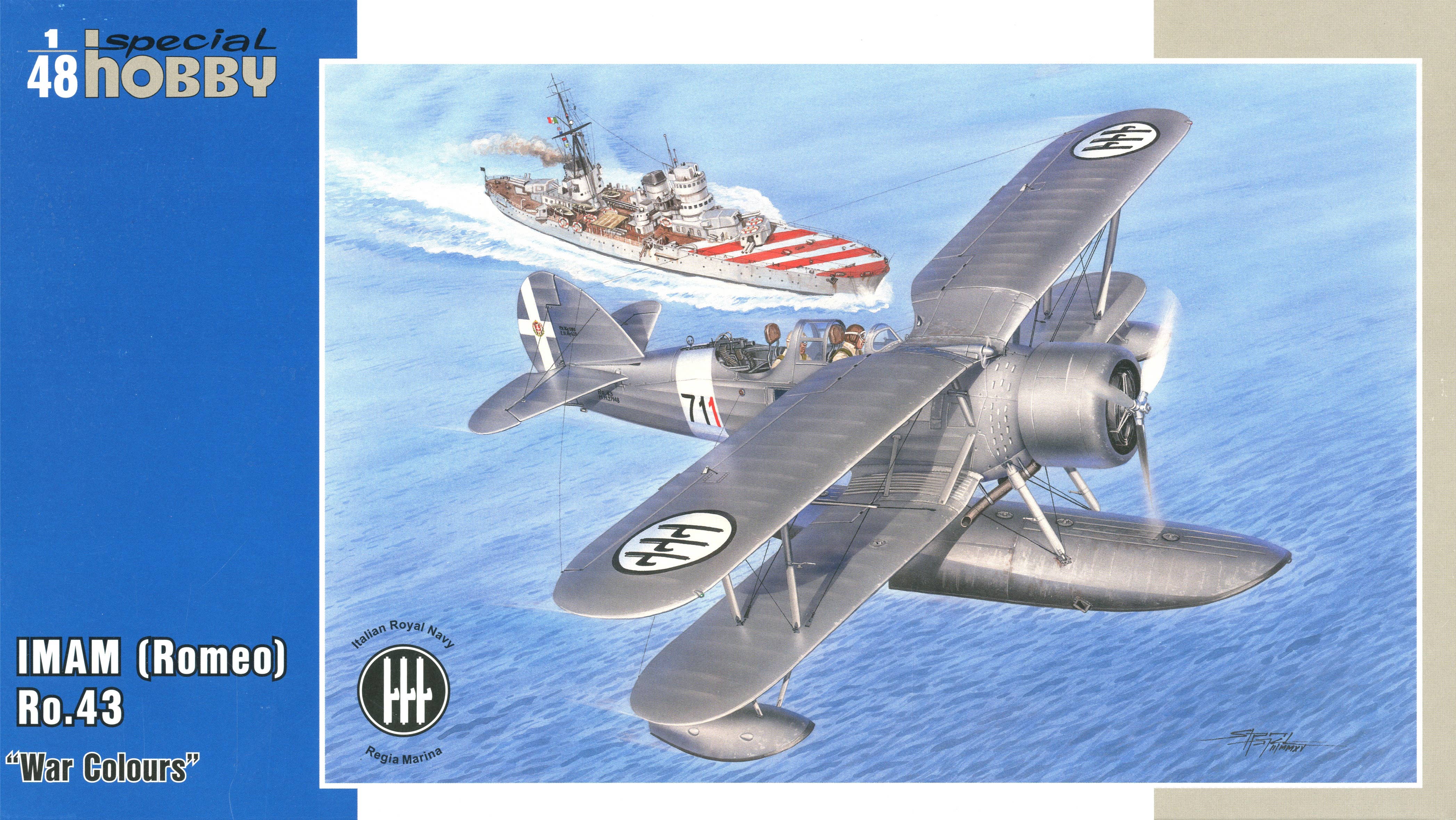 IMAM (Romeo) Ro.43 Reconnaissance Seaplane War Paint | HLJ.com